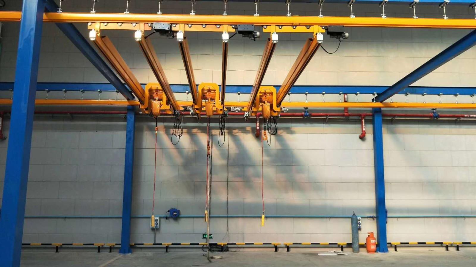 KBK rigid rail crane